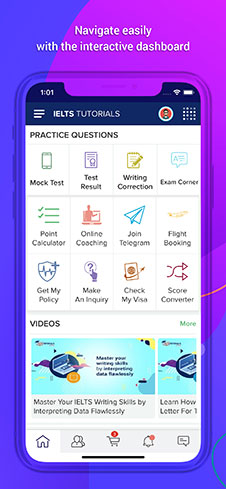 Learn with Best Apps for IELTS Academic & General Training Tests